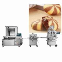 China 100PPM Automatic Cookie Making Machine Dual Color 100 Pcs Per Min for sale