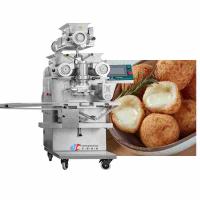 China PLC 2KW Industrial Meatball Maker Automatic Encrusting Machine High Accurate for sale