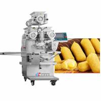 China PLC 2KW Industrial Meatball Maker Automatic Encrusting Machine High Accurate for sale