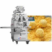 China PLC 2KW Industrial Meatball Maker Automatic Encrusting Machine High Accurate for sale