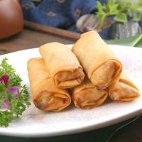 China 220V 50Hz Automatic Spring Roll Machine OEM Lumpia Rolling Machine for sale