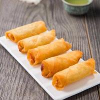 China 220V 50Hz Automatic Spring Roll Machine OEM Lumpia Rolling Machine for sale