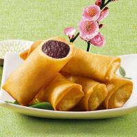 China 220V 50Hz Automatic Spring Roll Machine OEM Lumpia Rolling Machine for sale