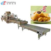 China 45KW 100g Spring Roll Making Machine Lumpia Wrapper Machine for sale