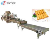 China 40pcs Spring Roll Machine 45 KW Automatic Lumpia Roller Multifunctional for sale