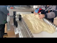 220V Bread Production Line with Baking Temperature 200-250℃ and machine size 1150mm×750mm×1450mm