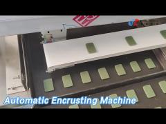 PLC Automatic Encrusting Machine 4.5kw 100g Cookies / Biscuit
