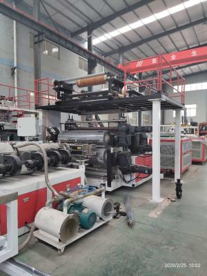 China Vinyl de Bevloeringsproductielijn van SPC van de Bevloerings Dubbele Schroef 245KW Te koop