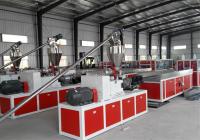 China PLC Control Water Resistant Pvc Door Making Machine for sale