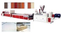 China PLC Control Water Resistant Pvc Door Making Machine for sale