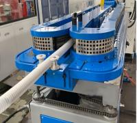 China Single Wall PVC Corrugated Conduit Making Machine for sale