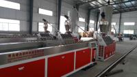 China 380V 75kw Double Screw PE Based WPC Decking Machine for sale