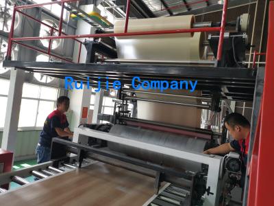 中国 生産ラインに床を張る380V単一の壁LVT SPC 販売のため