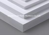 China Extruded PLC Control WPC Door Foam Board Machine for sale
