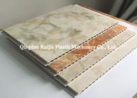China Stone Plastic Wall Panel PVC Ceiling Extrusion Machine for sale