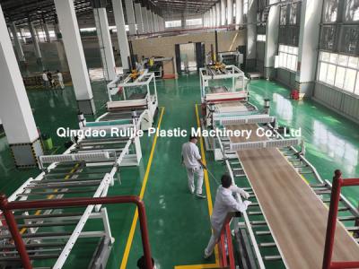 中国 生産ラインに床を張るPLCのビニールの板堅いLVT SPC 販売のため
