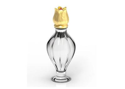China Universal luxuoso criativo dos tampões de garrafa do perfume do metal de Zamac da flor de Fea 15Mm à venda