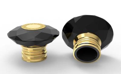 China Tampões de garrafa Fea universal criativo luxuoso do perfume do metal de Zamac do círculo 15Mm à venda