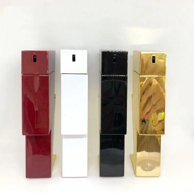 China 100ml Creative Perfume Bottle Glass Bottle Perfume Cap Spray Subpackage Empty Bottle for sale