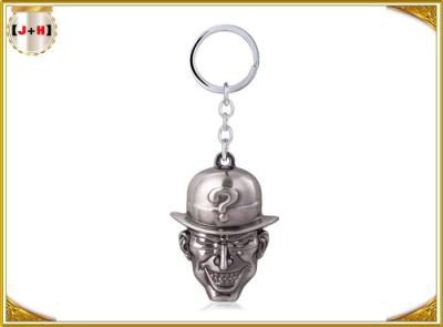 China Brass Plated Metal Key Ring , Customised Key Chains With Free Laser Engraved Logo for sale