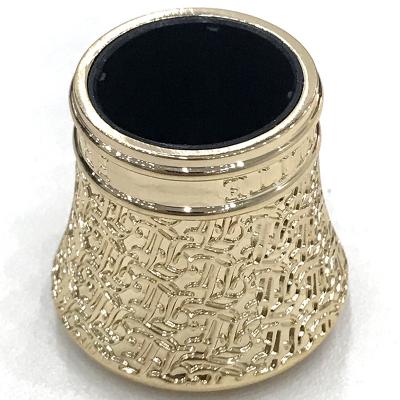Chine Customized Zamac Perfume Lid Cap Round/Square/Rectangle à vendre