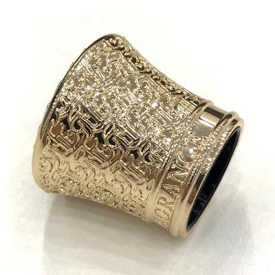 Chine Customized Zamac Perfume Lid Cap Round/Square/Rectangle à vendre
