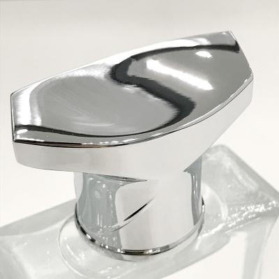 中国 ダイ・カスティング ザマック 香水 蓋 ロゴ 鋳造 シルクスクリーン印刷 販売のため