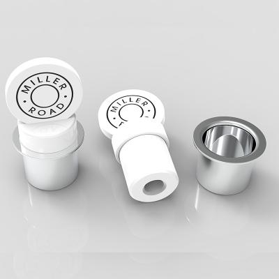 Chine Silver Zamak Perfume Container With Luxury Design And Gold Plating à vendre