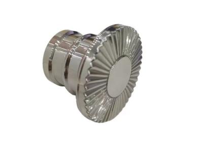 中国 OEM/ODM カスタマイズされたザマック 香水瓶蓋 銀色 香水瓶トップ 販売のため