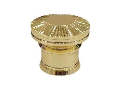 中国 ファッショナブル シルバー ゴールド スクリップ キャップ 香水 ボトル キャップ カスタマイズド 香水 蓋 販売のため