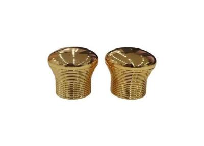 China Glanzend oppervlak Zink legering parfum fles doppen voor glas fles parfum Te koop