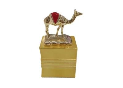 Chine Camel-Shaped Die Casting Zamak Perfume Caps Exquisite Zinc Alloy Perfume Cap à vendre
