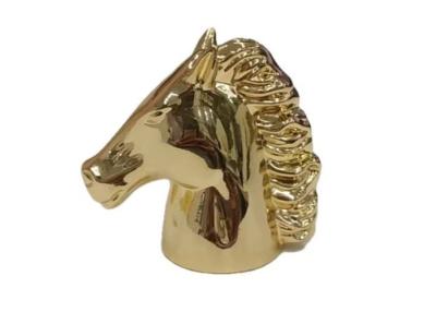 China Horse-Shaped Zinc Alloy Zamak Perfume Caps Exquisite Perfume Bottle Lids for sale