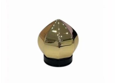 Chine Bouteille de parfum en or en forme irrégulière Bouteille de parfum personnalisée à vendre