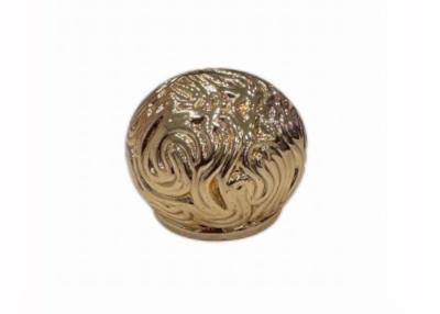 中国 カスタマイズされた不規則な表面 ザマック 香水キャップ ガラス 香水ボトルトップ 販売のため