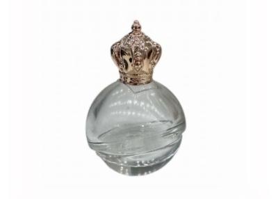 中国 輝く丸い形のザマック香水キャップ 亜鉛合金ガラス香水ボトル蓋 販売のため