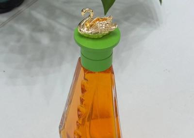 中国 色とりどりのスワン形 ザマック香水キャップ 高級金属香水ボトルトップ 販売のため