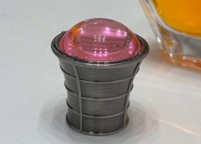 中国 ピンクダイヤモンド メタルザマック 香水キャップ 高級ガラス 香水ボトルトップ 販売のため