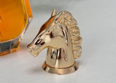 Cina Cappuccio per profumi in metallo a forma di cavallo Zamak Cappucci per profumi con lega di zinco di alta qualità in vendita