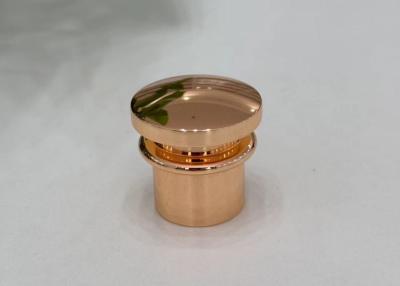 Cina Capo per profumo metallo Zamak a forma di T luccicante Capo per profumo con colore personalizzato in vendita