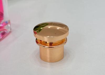 Cina Capo per profumo metallo Zamak a forma di T luccicante Capo per profumo con colore personalizzato in vendita