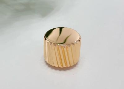 Chine Zamak Irrregular Surface Perfume Bottle Caps Lids For Eco-Friendly Packaging à vendre