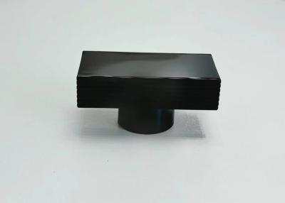 Cina Cappuccio per profumi in metallo a forma di T nero allungato per migliorare la presentazione del profumo in vendita