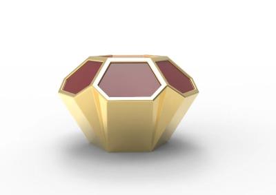 중국 사용자 지정 로고 Zamak 향수 뚜?? 주황 합금 향수 뚜?? 판매용