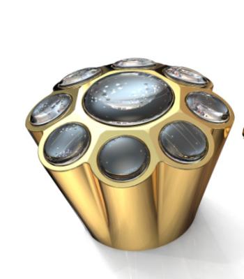 中国 新しい模具 オーダーメイド Zamak 香水キャップ FEA15 標準ボトルネック 販売のため