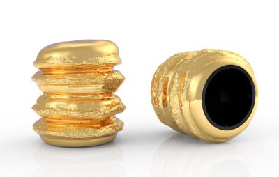 Cina Preminum Hamburger in forma di Zamak Caps perfumeria alloi di zinco Cutsomized Perfume Set in vendita