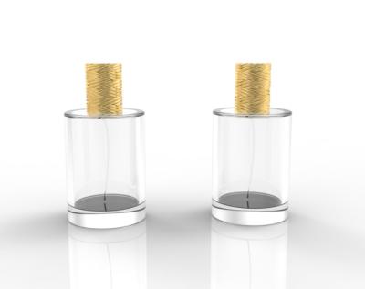 중국 실린더 모양 맞춤 로고 자맥 향수 뚜?? 주황 합금 향수 뚜?? 판매용