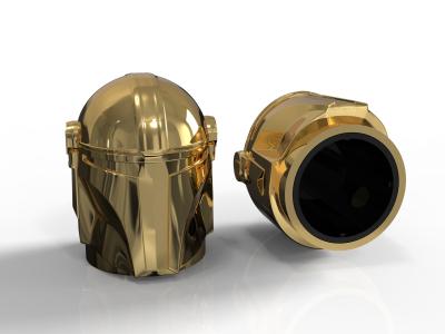 Cina Cappuccio per profumi metallici personalizzabili per bottiglie di profumi uniche e personalizzate in vendita