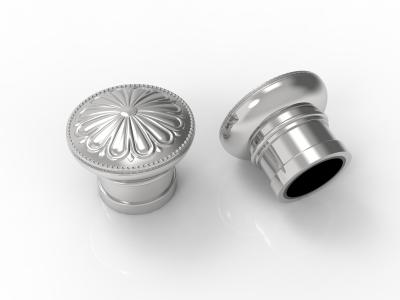 Cina Cappucci di profumo Zamak eleganti e durevoli per migliorare la presentazione del profumo in vendita