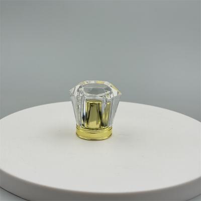 China ABS Plastic Perfume Bottle Cap with 15MM Port Size and Maximum Continuous Temperature 150 °F for Cosmetics Application for sale